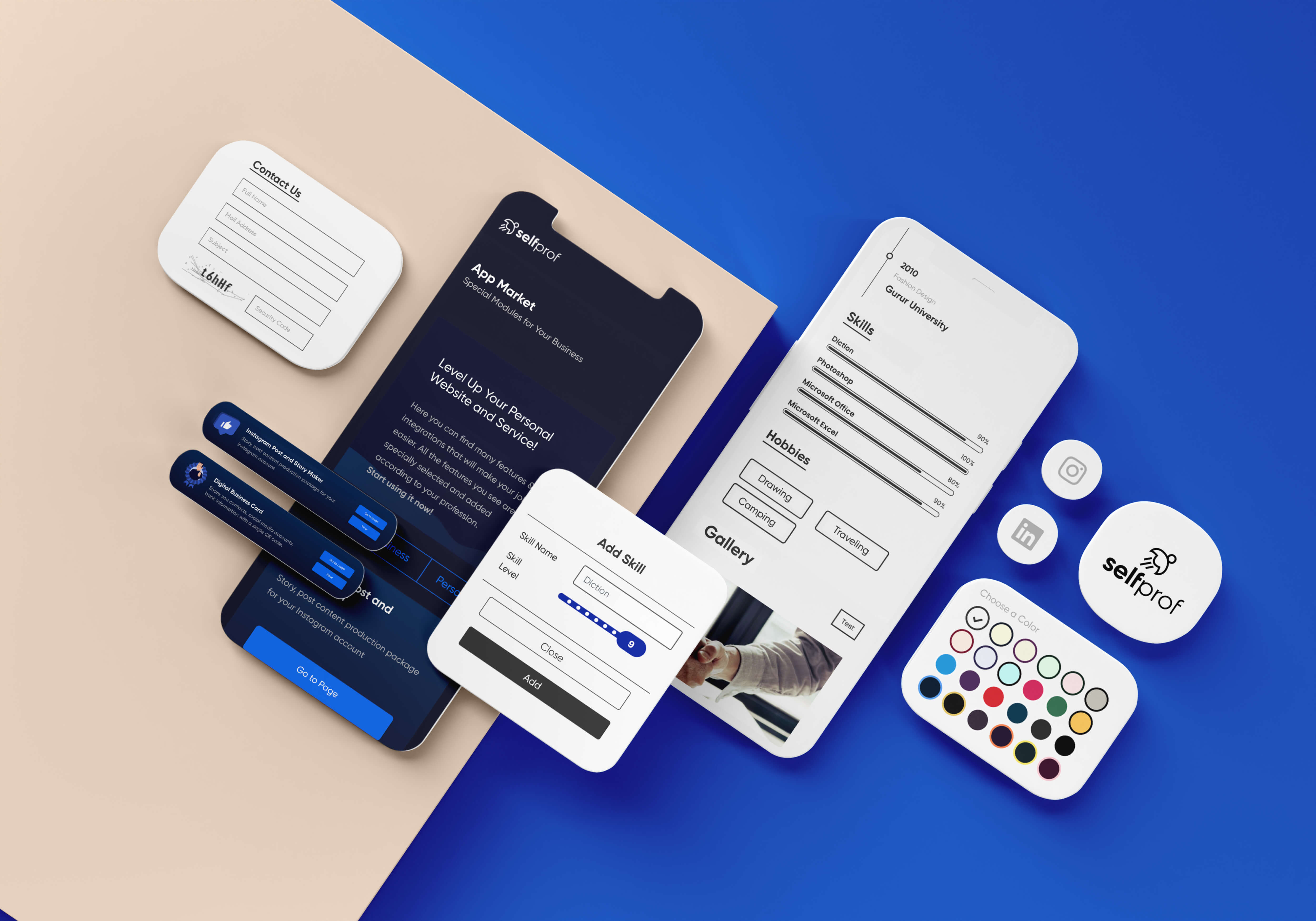 Selfprof / Profession-Tailored Self-Service Digital Solutions